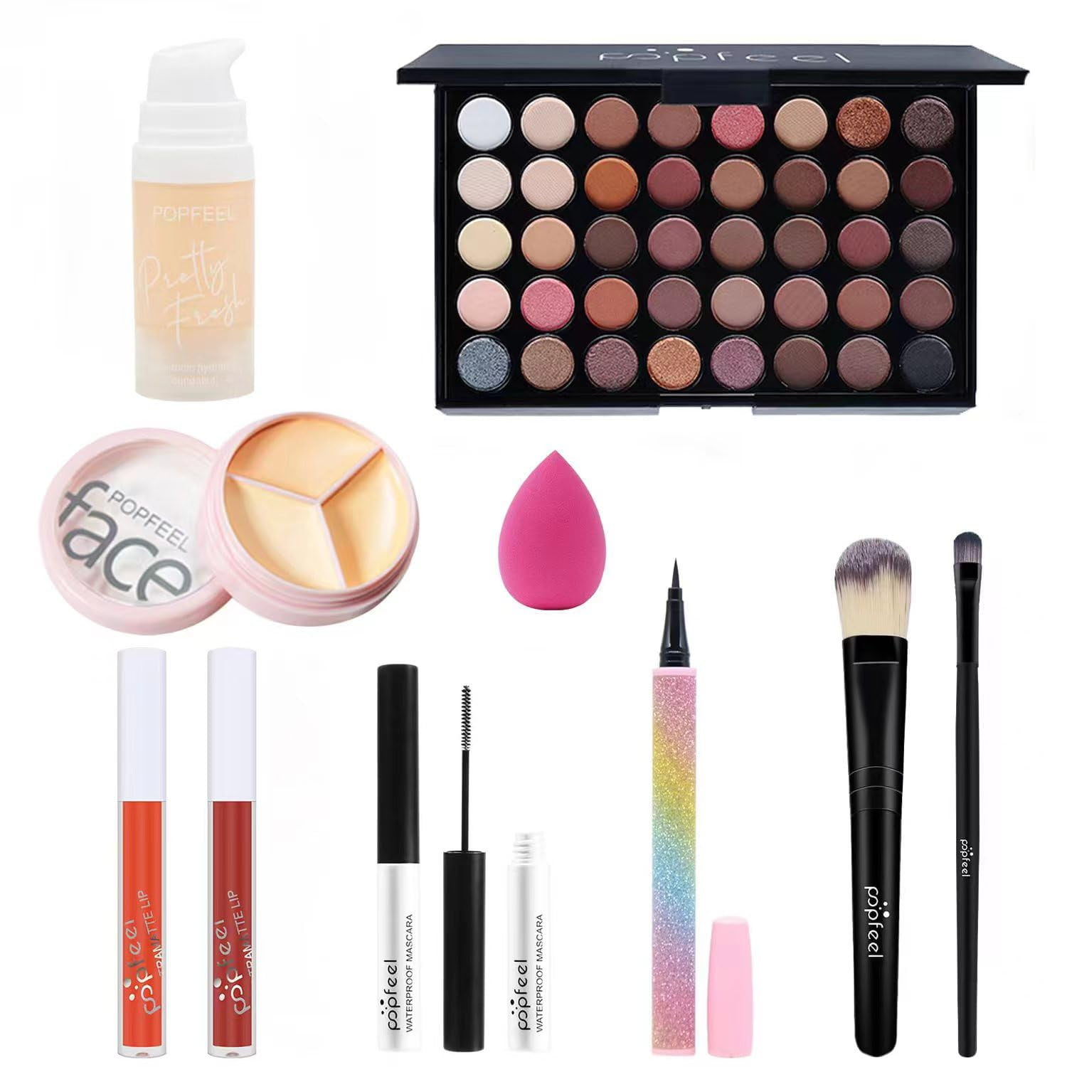 All in One Makeup Kit for Women Full Kit, Professional Makeup Gift Set ...