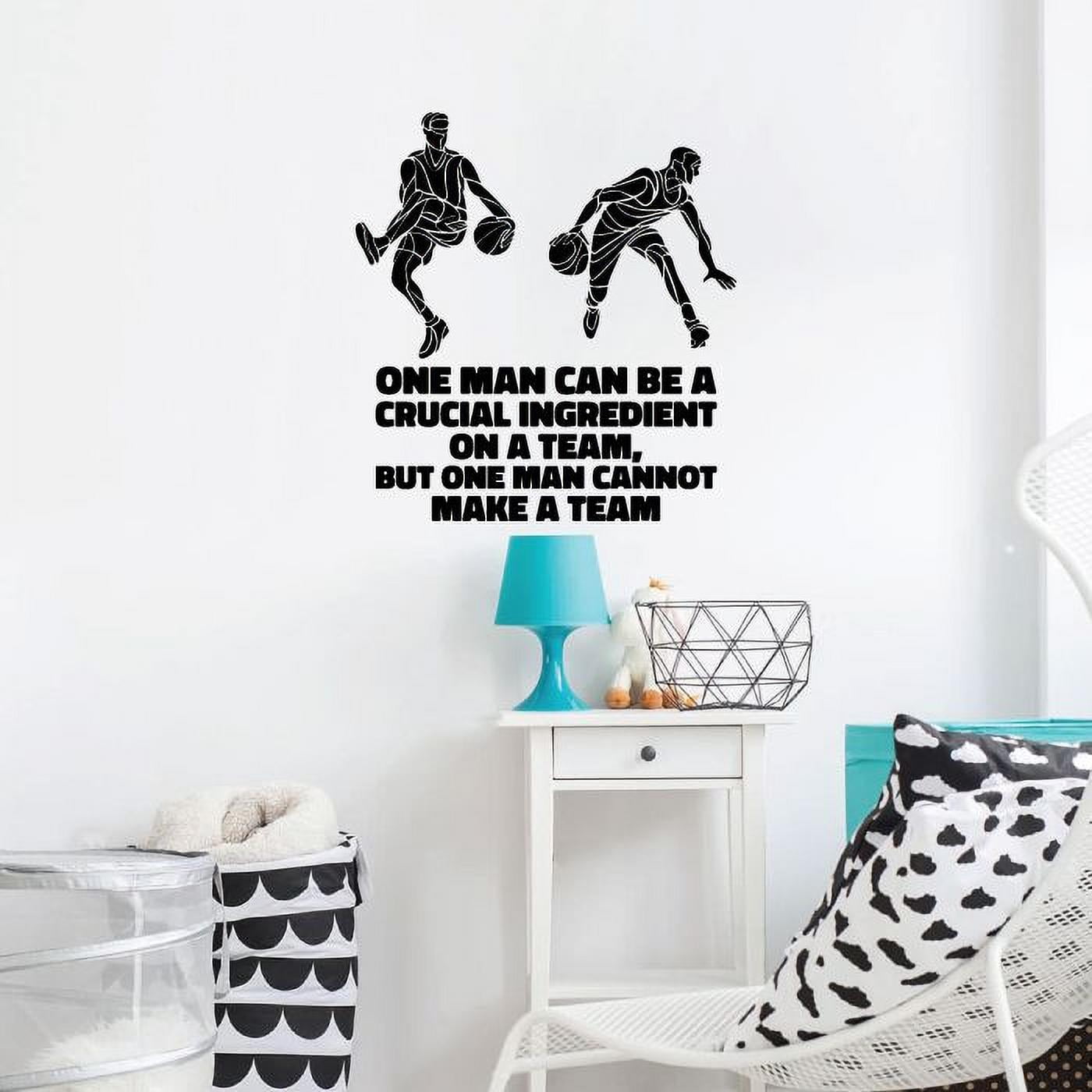 One Man Can Be A Crucial Ingredient On A Team Quote Basketball Player ...