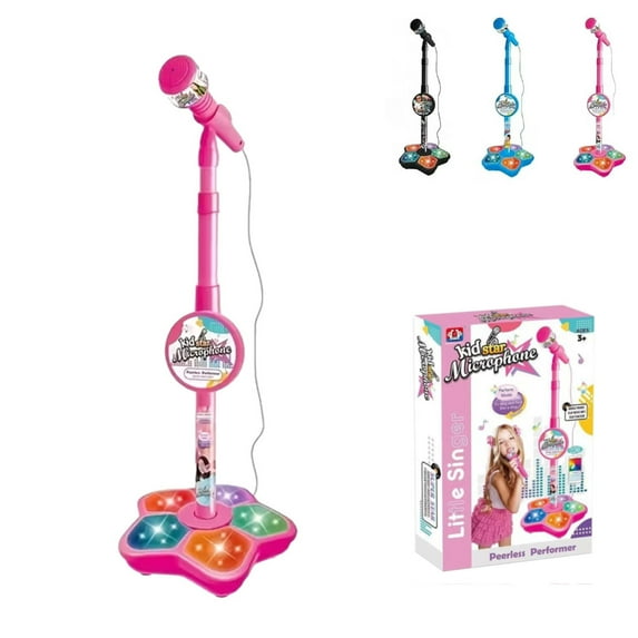 The All in One Microphone Toy, Star Karaoke Machine with Adjustable ...