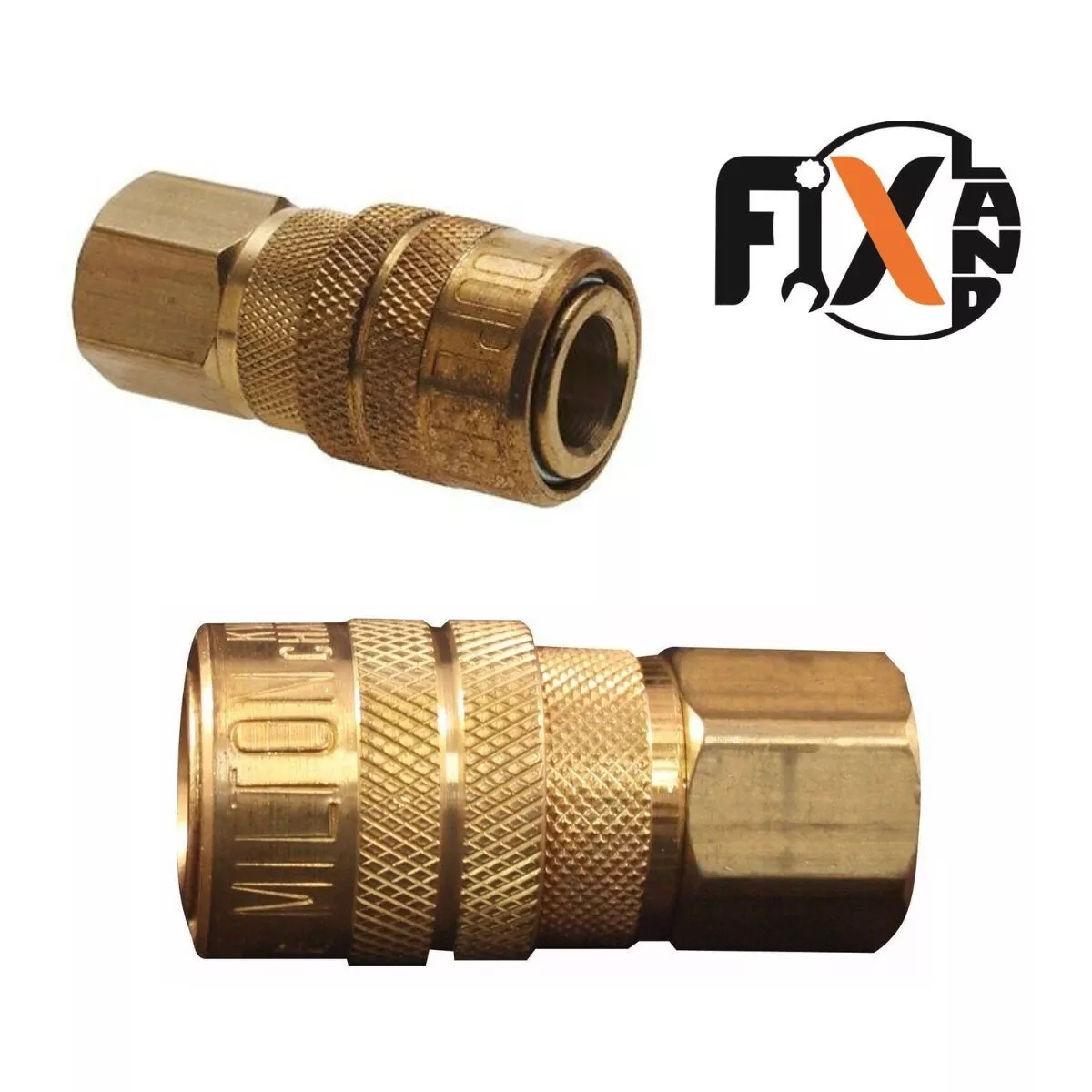 *One* Milton 715 Air Hose Coupler M Style 1/4 Female Npt Threads ...