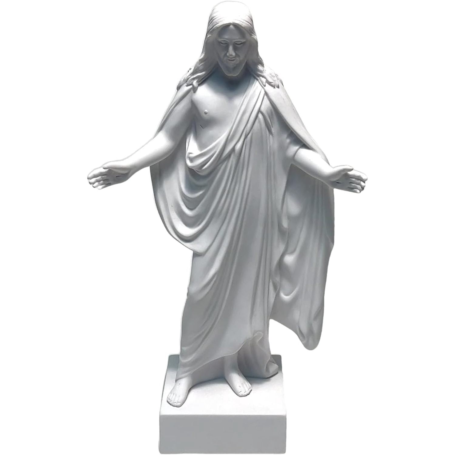One Moment In Time Christus Statue White Cultured Marble Handmade ...