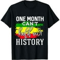 One Month Cant Hold Our History African American Month T Shirt