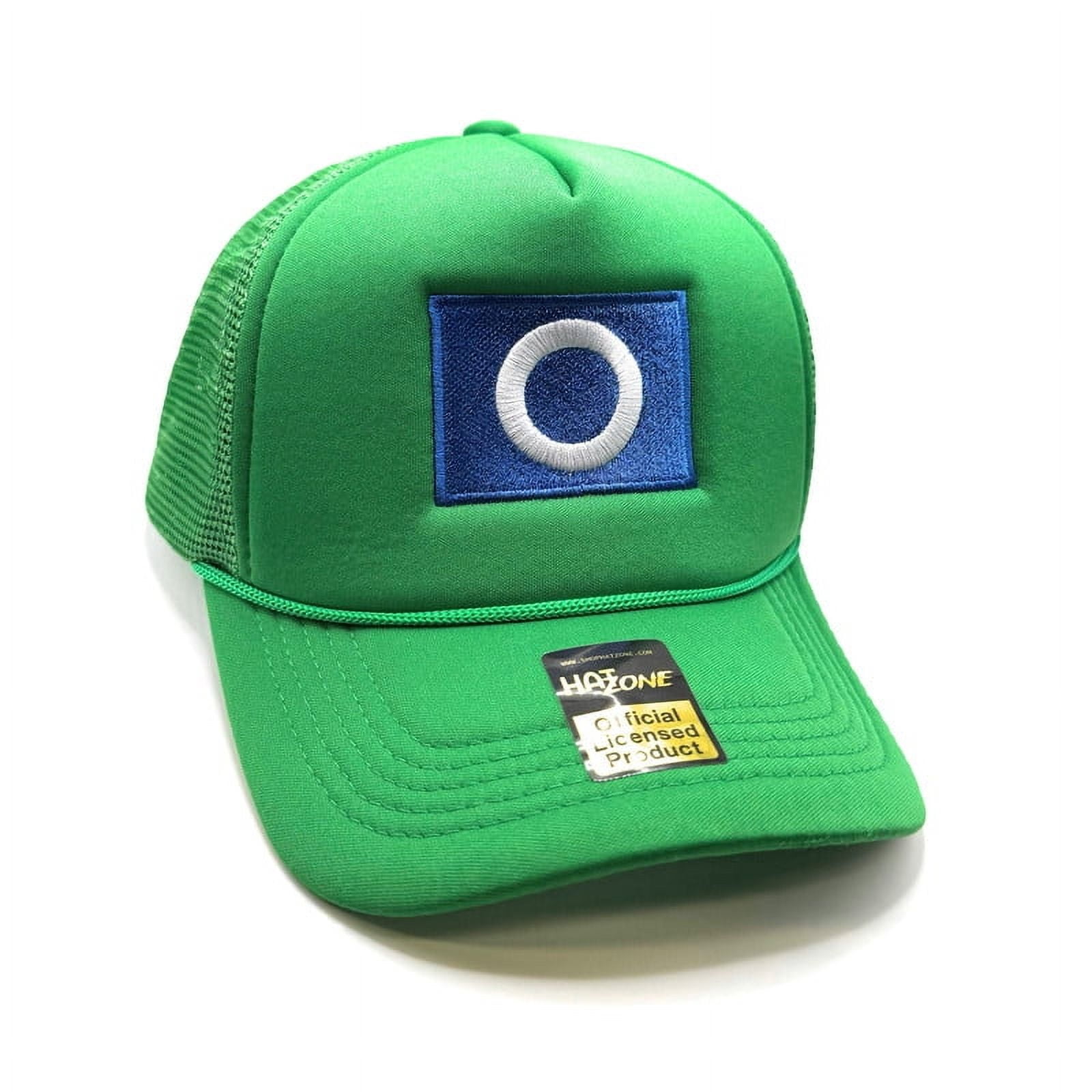 One More Game Mesh Trucker Snapback (Green) - Walmart.com