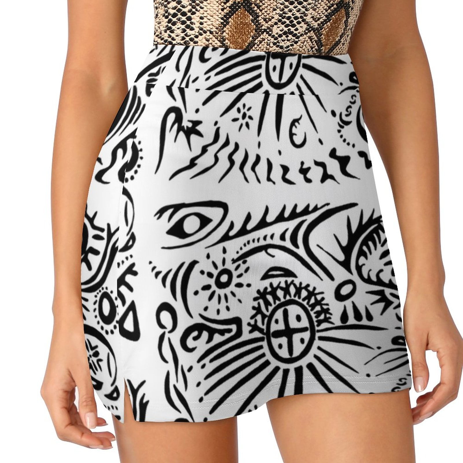 One Morning'S Glory Women's skirt Aesthetic skirts New Fashion Short ...