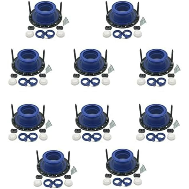 One N Done Toilet Flange Repair Kit - Toilet Kit For Low or Broken ...