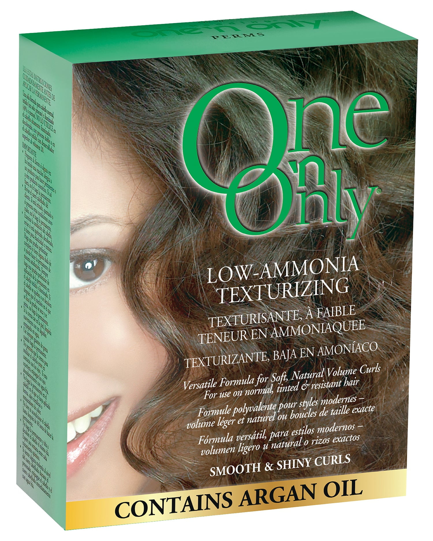 One 'N Only Low-Ammonia Texturizing Perms with Argan Oil for Smooth ...