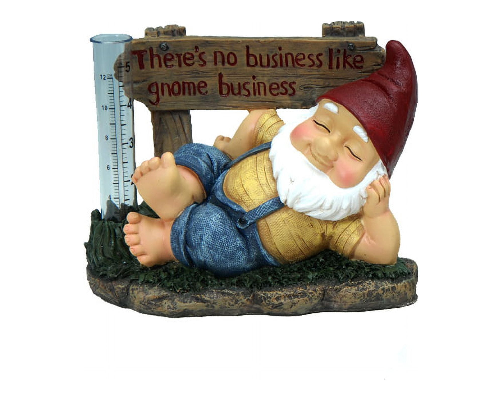 One Napping Gnome Rain Gauge, Assorted Colors - Walmart.com