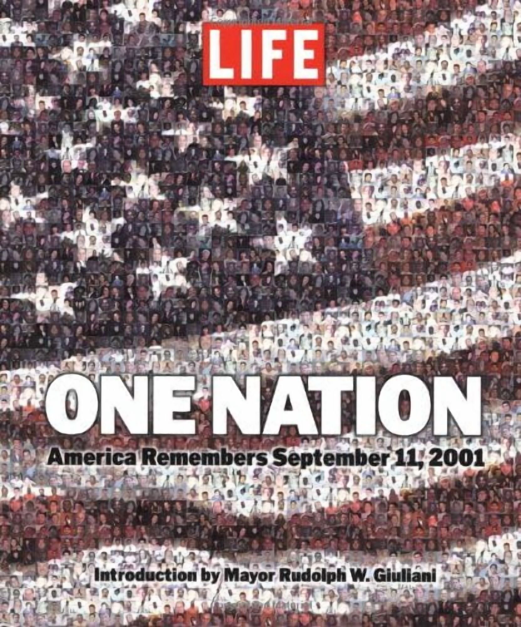 One Nation: America Remembers September 11, 2001 (Hardcover) by Life ...