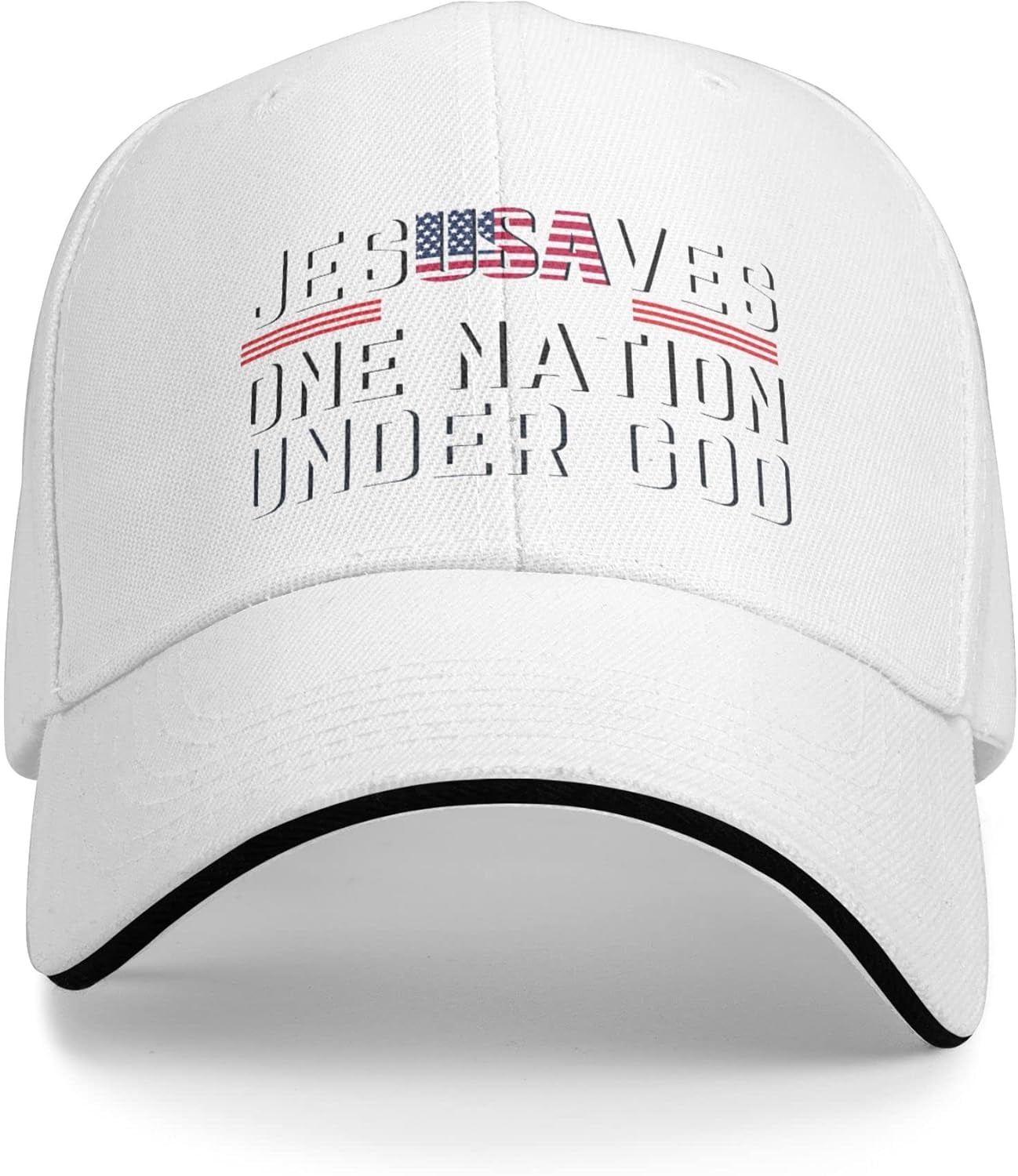 One Nation Under God Hat Christ Jesus Saves America Jesus 2024 Our Only ...