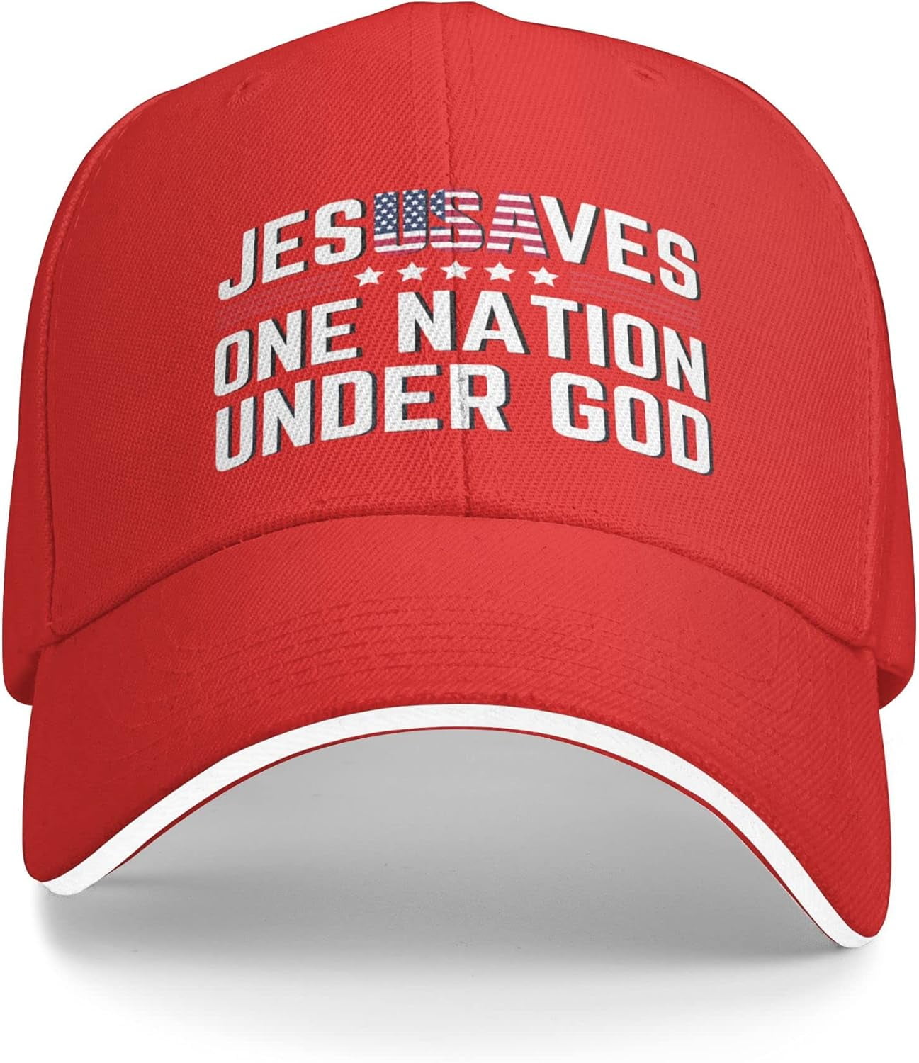 One Nation Under God Hat Christ Jesus Saves America Jesus 2024 Our Only ...