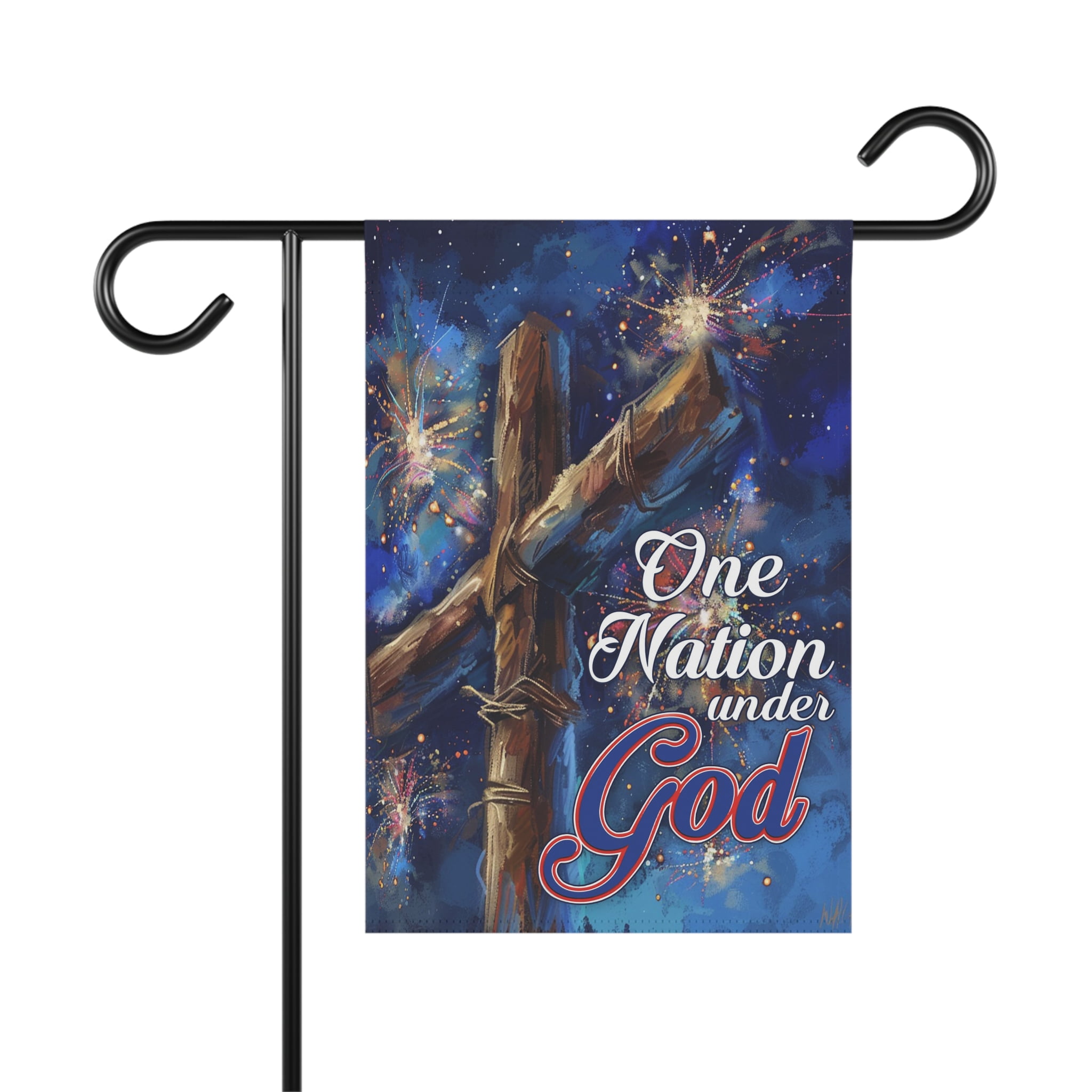 One Nation Under God Independence Day Flag,Patriotic Star Flag ID-0523 ...