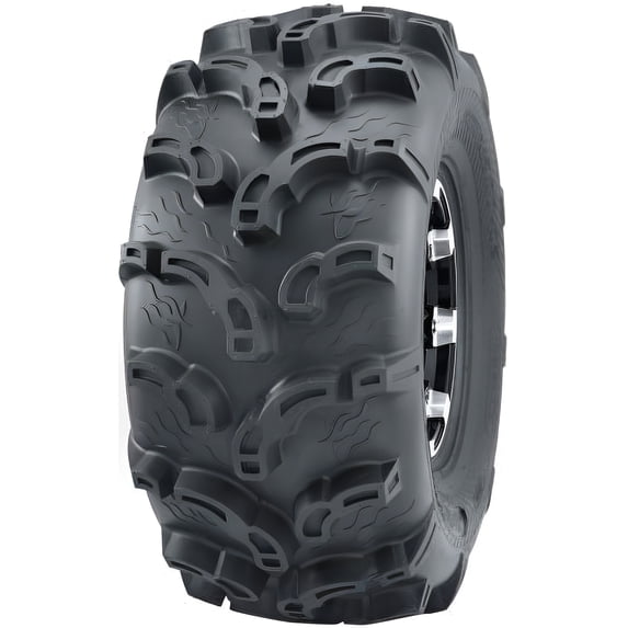 One New Premium ATV Tire with Ultra Deep Tread, 25x11-10 6PR P375 ...