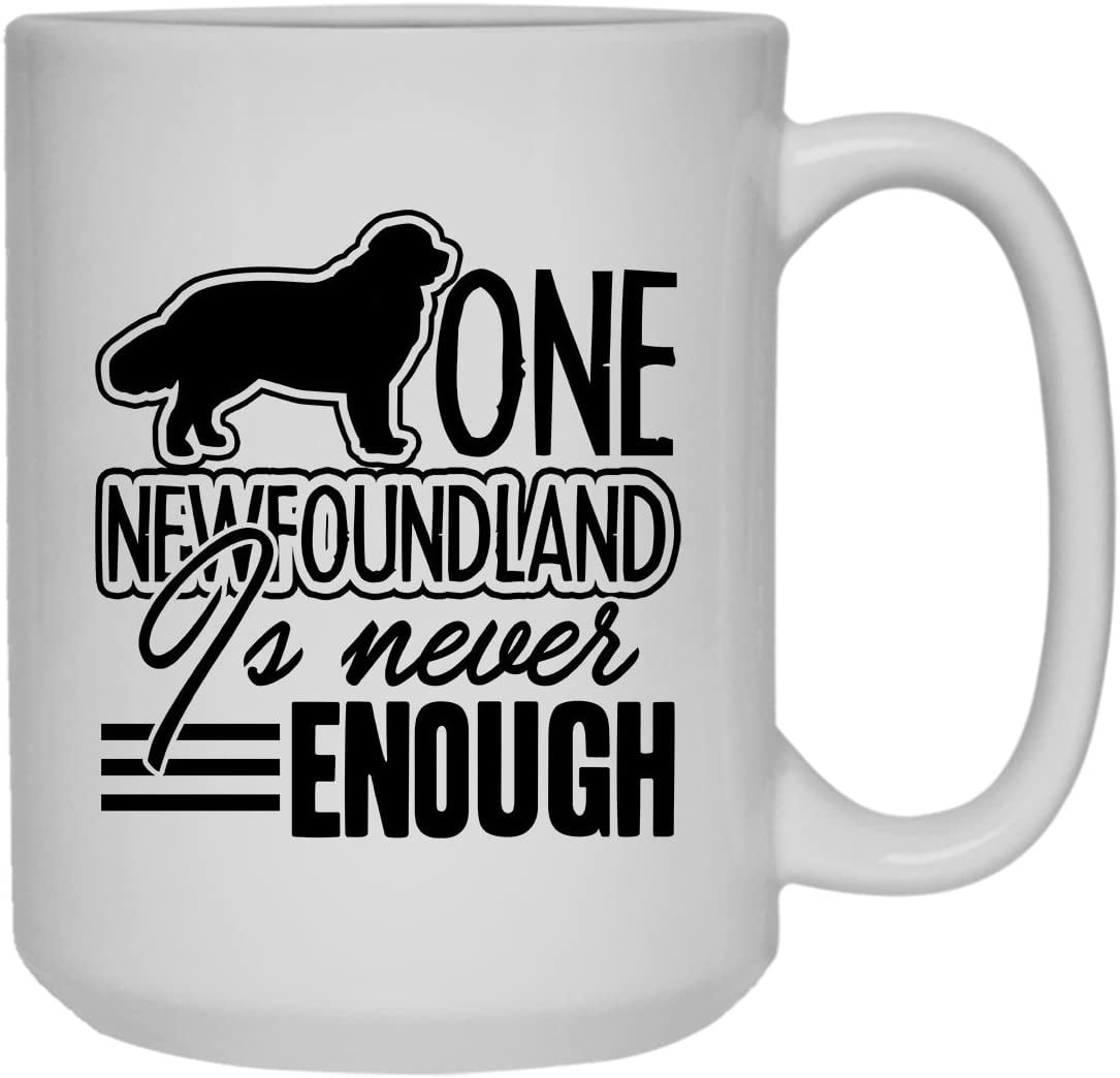 One Newfoundland Coffee Mugs, Novelty Coffee Mug 15 oz - Walmart.com