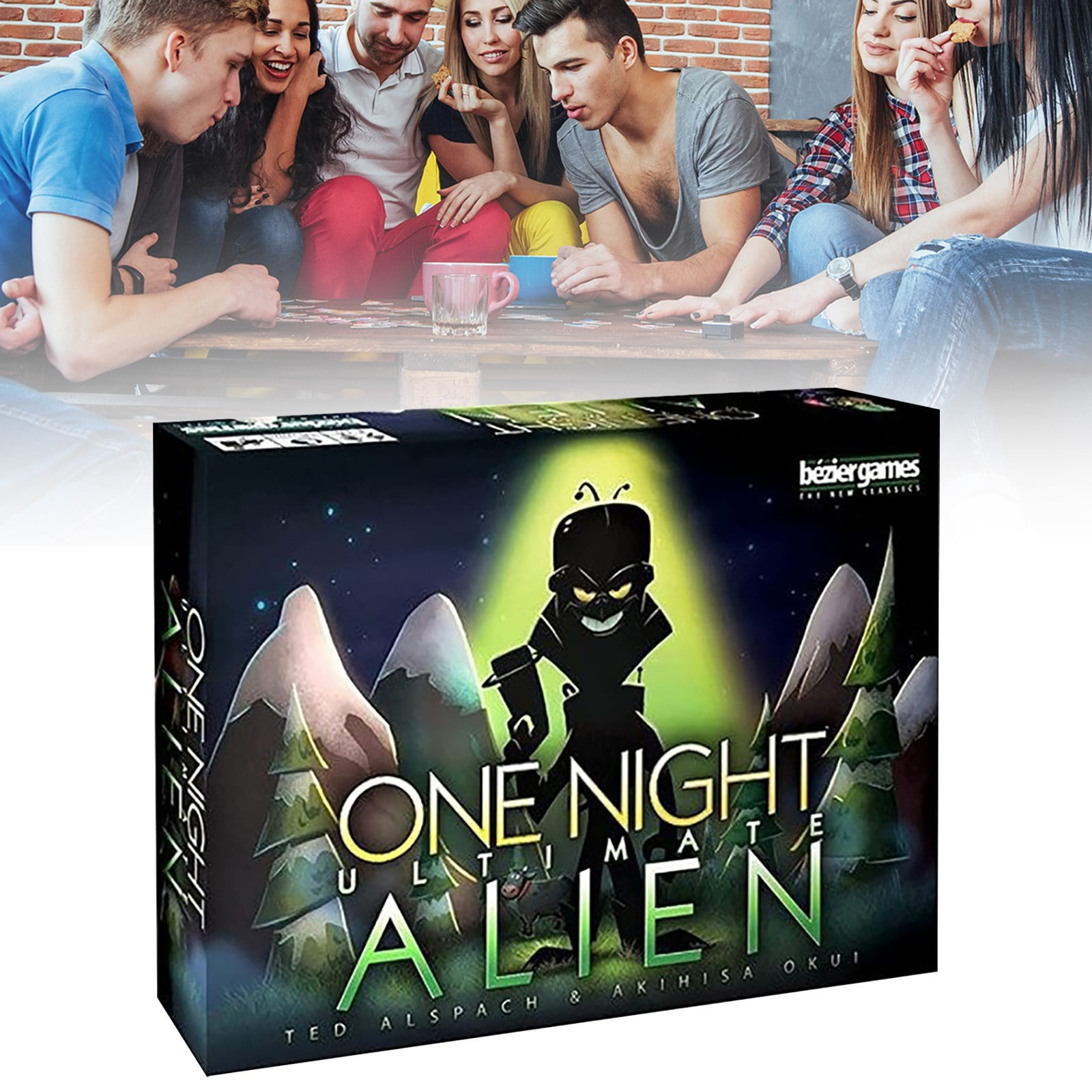 One Night Ultimate Alien Board Game – Hidden Role Party Game for Teens ...