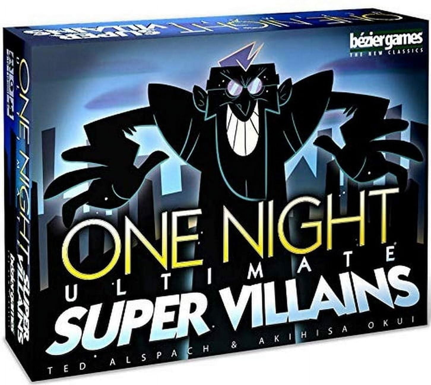 Bezier Games, One Night Ultimate Super Villains, Family Game, 3-10 ...