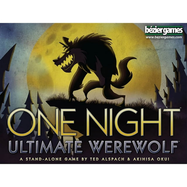 One Night Ultimate Werewolf Board Game by Ted Alspach and Akihisa Okui ...