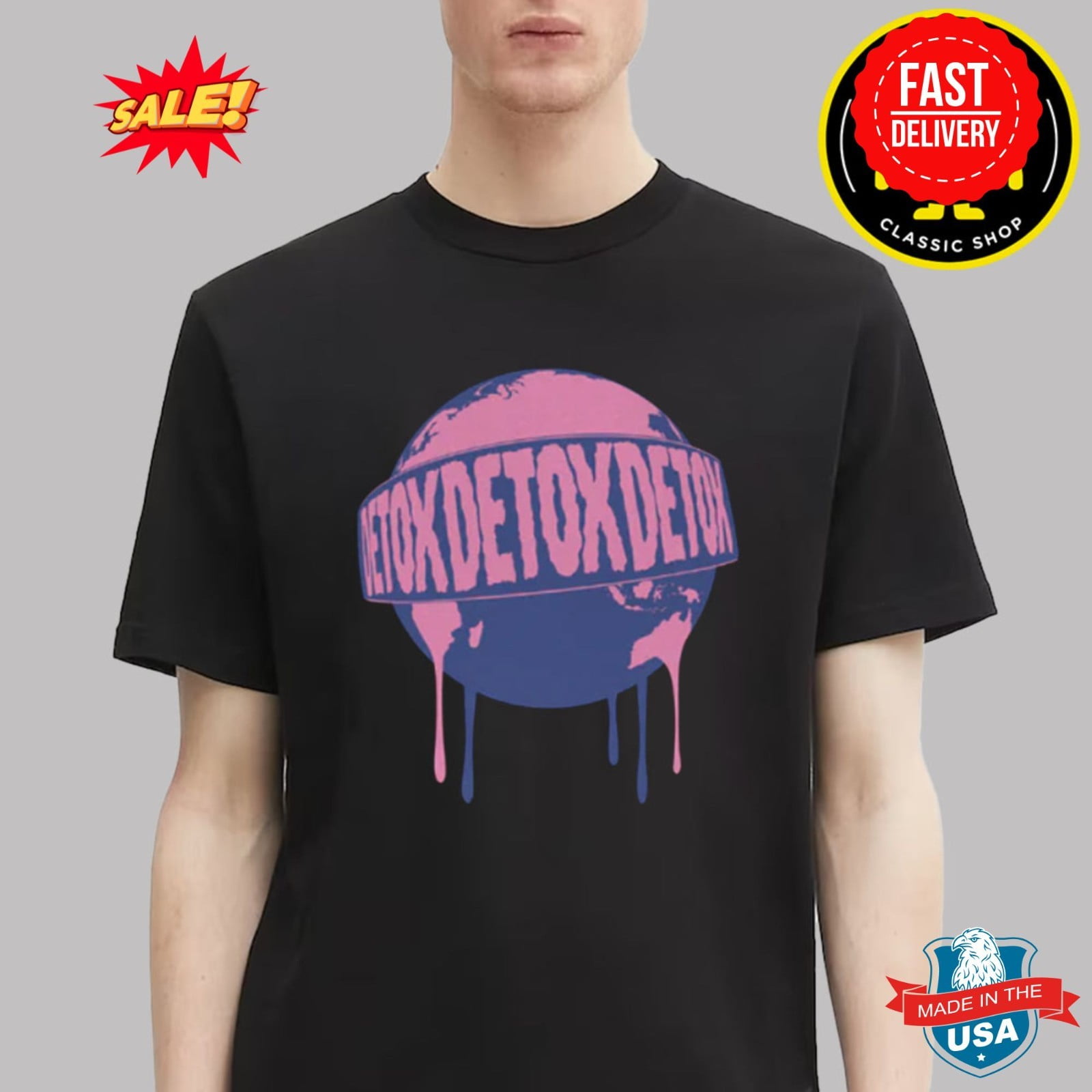 One Ok Rock Merch Detox X3 Unisex T-Shirt S-3XL - Walmart.com