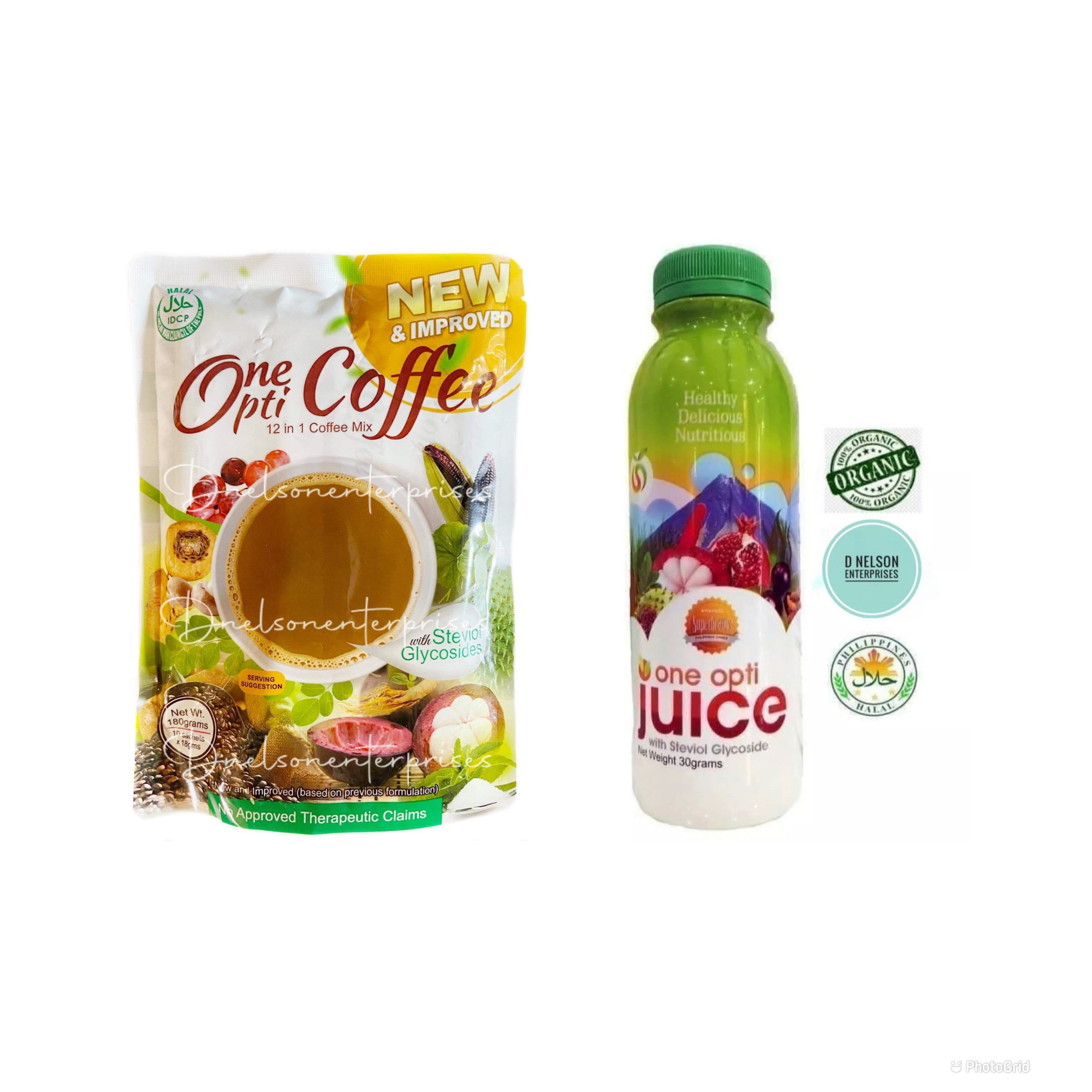 One Opti Coffee & Juice Mix Bundle - Walmart.com