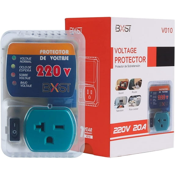 BXST One Outlet Plug Surge Protector Voltage Protector for Home ...