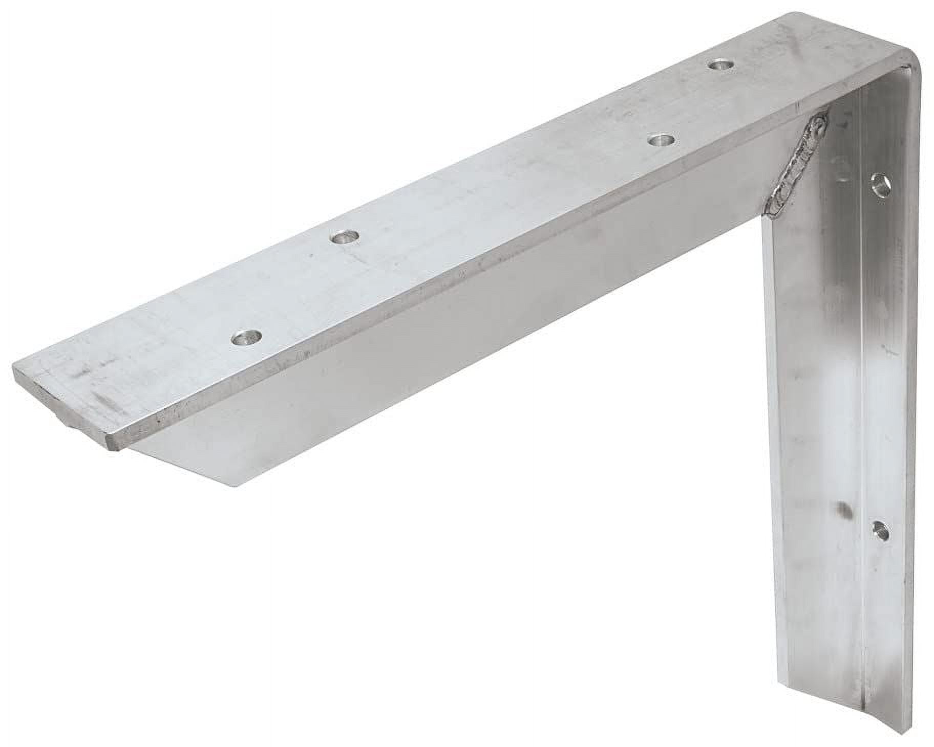 One Pair Workstation Heavy-Duty Reversible Aluminum Countertop Brackets ...