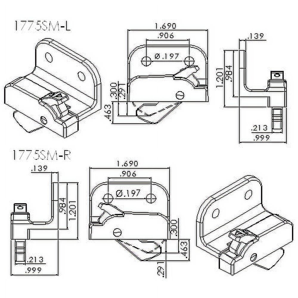 One Pair of White Window Opening Control Device 1775SM-WHITE - Walmart.com