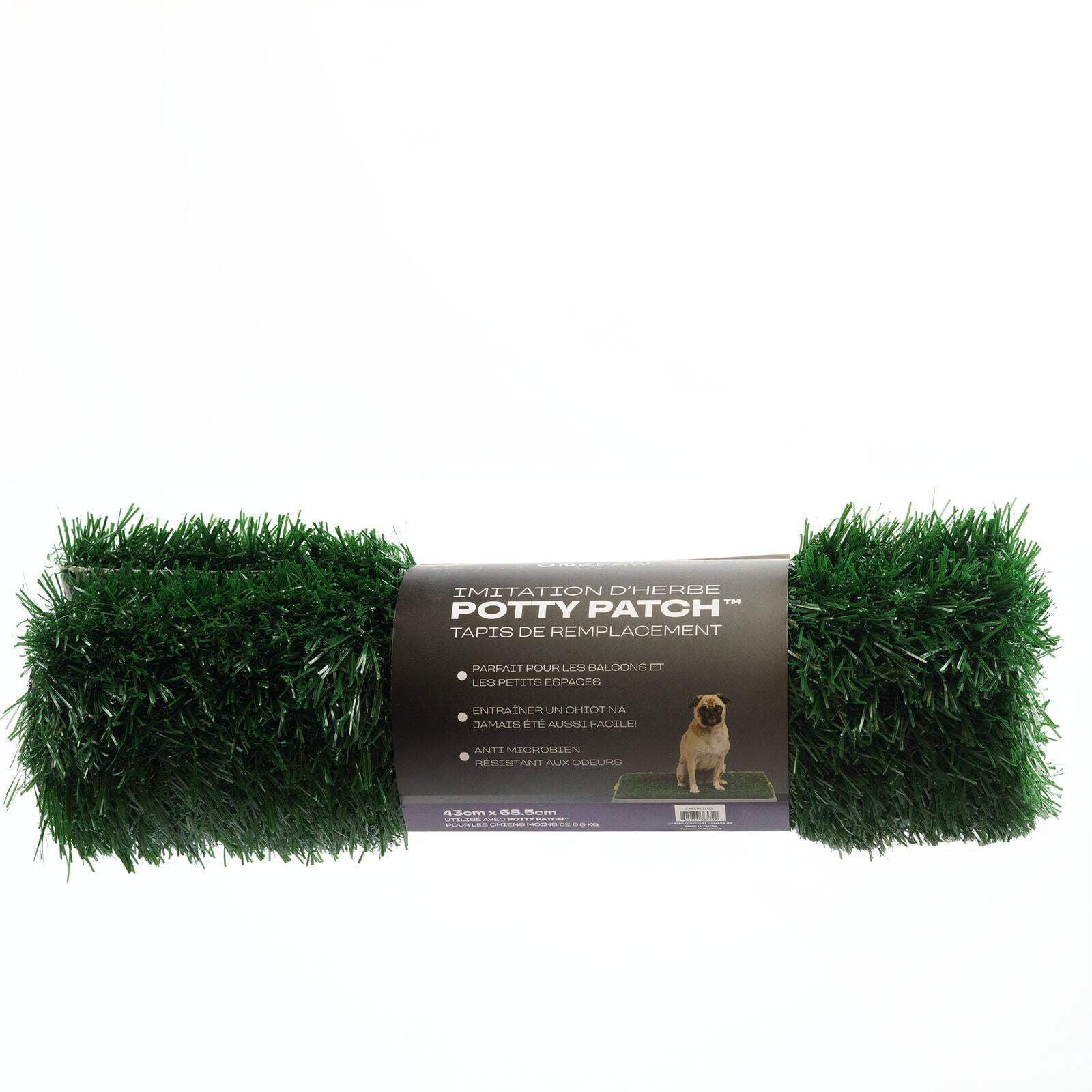 One Paw, Replacement Grass for Potty Patch, Anti-Microbial and Odor ...