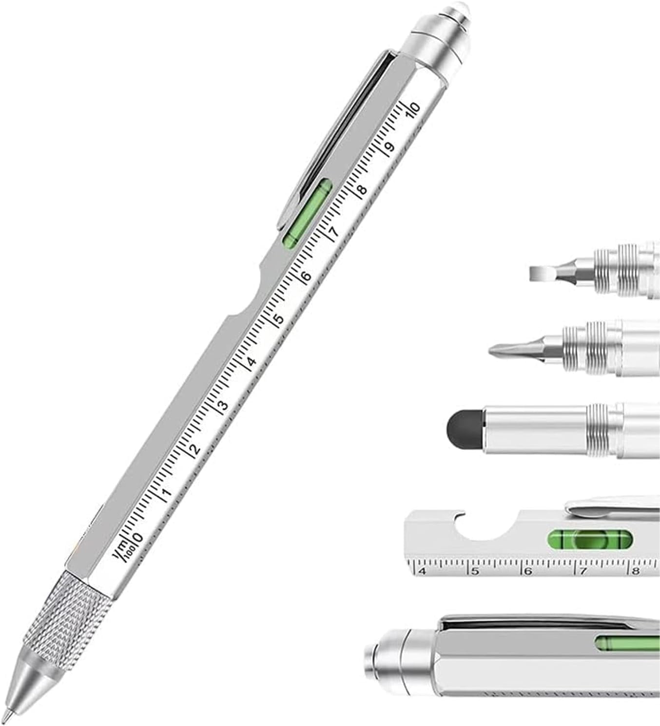 One Pen Nine Functions,2026 Upgraded 9 in 1 Multitool Pen with LED ...