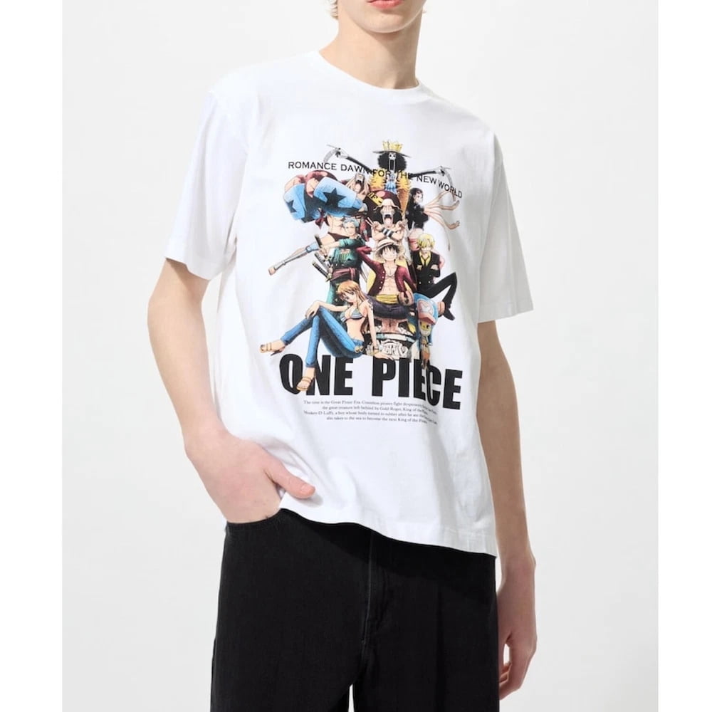 One Pi.ece Archive Straw Hat Full Team Anime Graphic T-Shirts New ...