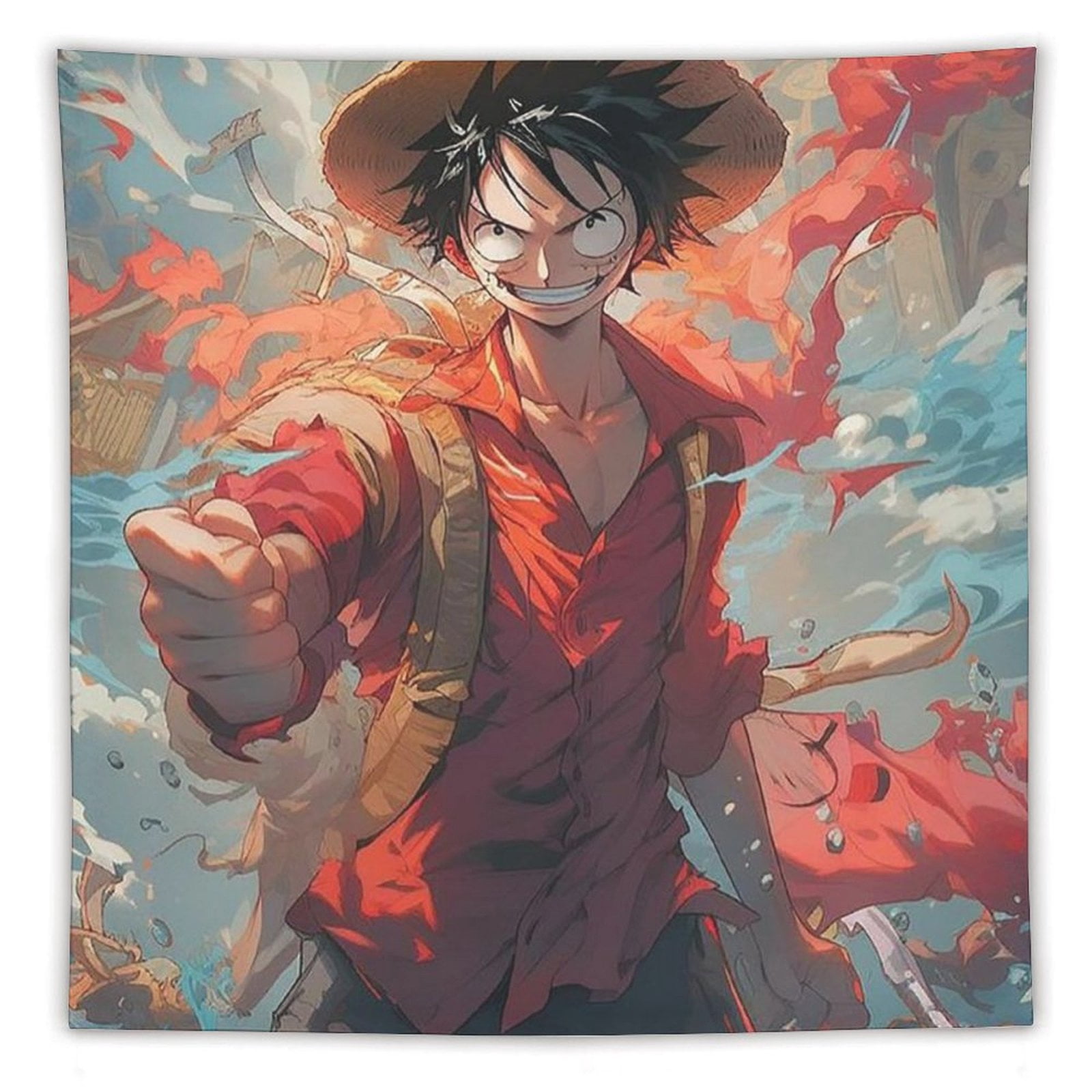 One Pie-ce Luffy Tapestries in Various Sizes for Fans – Perfect for ...