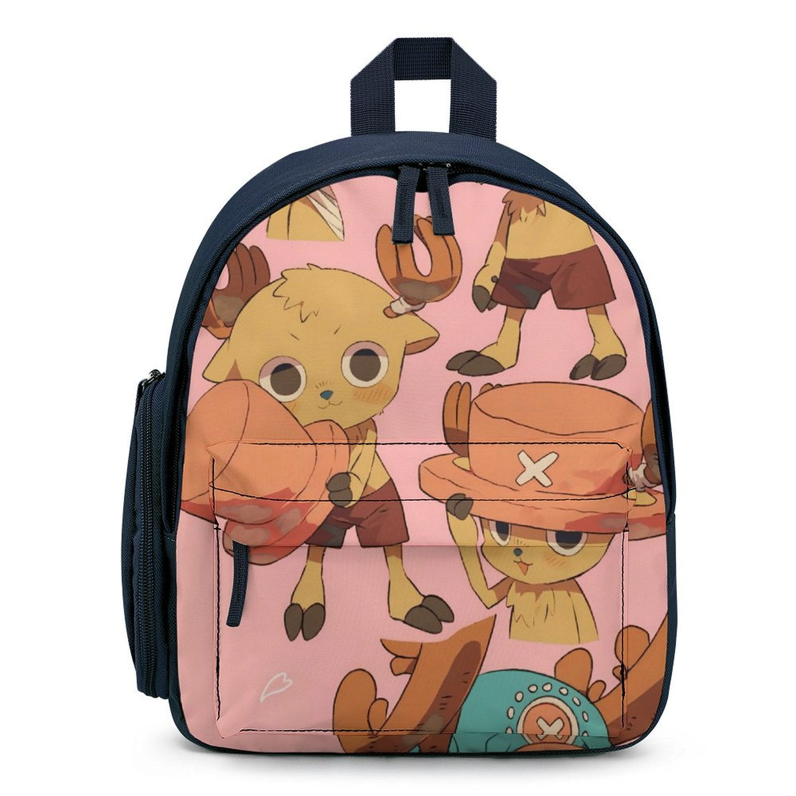 One_Pie_ce Women's mini backpack for school blue5 - Walmart.com