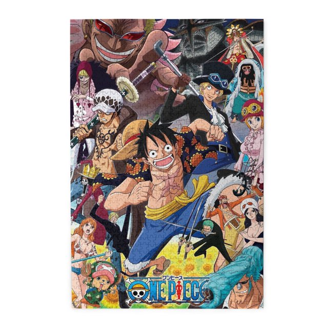 One Piece 1000-Piece Jigsaw Puzzles for Adults Wooden Puzzles Gifts for ...