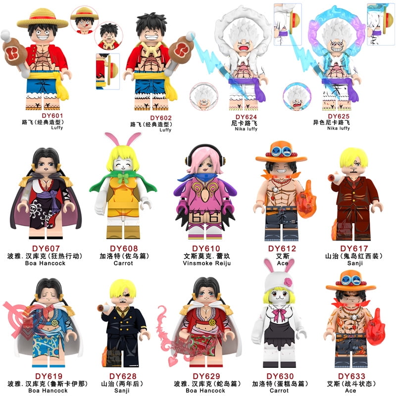 One Piece 14-Piece Mini Figures Set – Limited Edition Collectible Toys ...