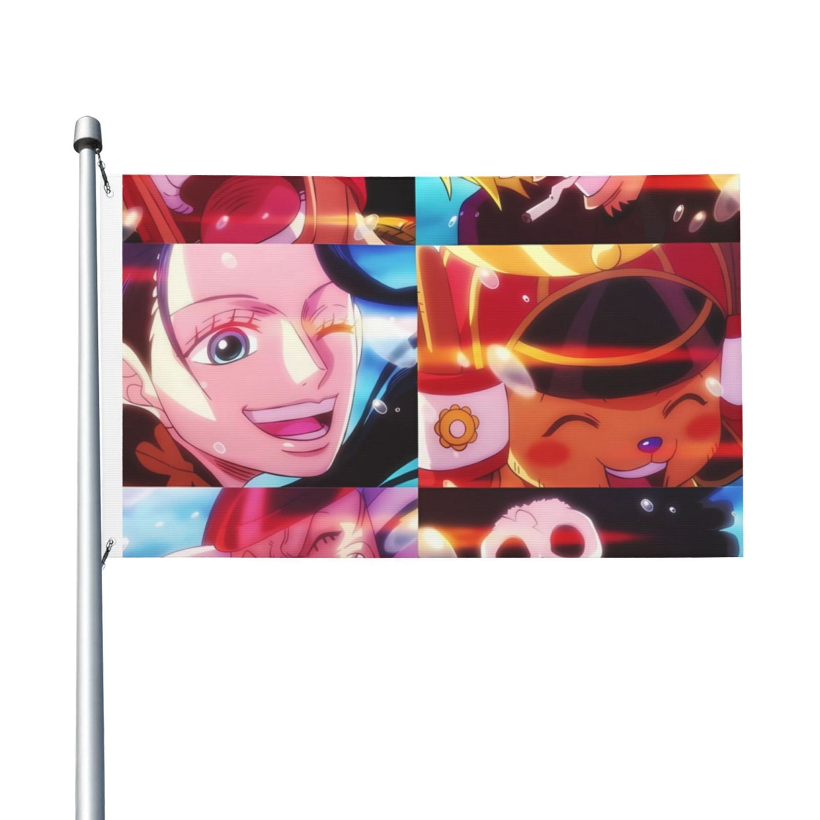 One Piece 2 3x5ft Face Flag Fade Proof Holiday Fall Flag Outdoor Banner ...