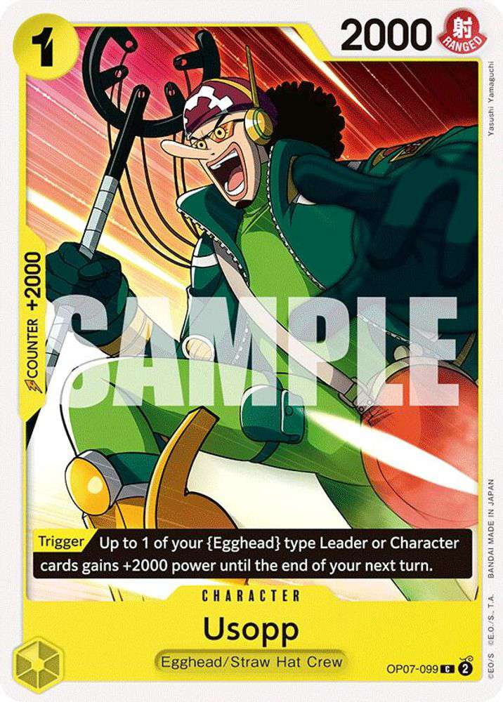 One Piece 500 Years in the Future Common Usopp OP07-099 - Walmart.com