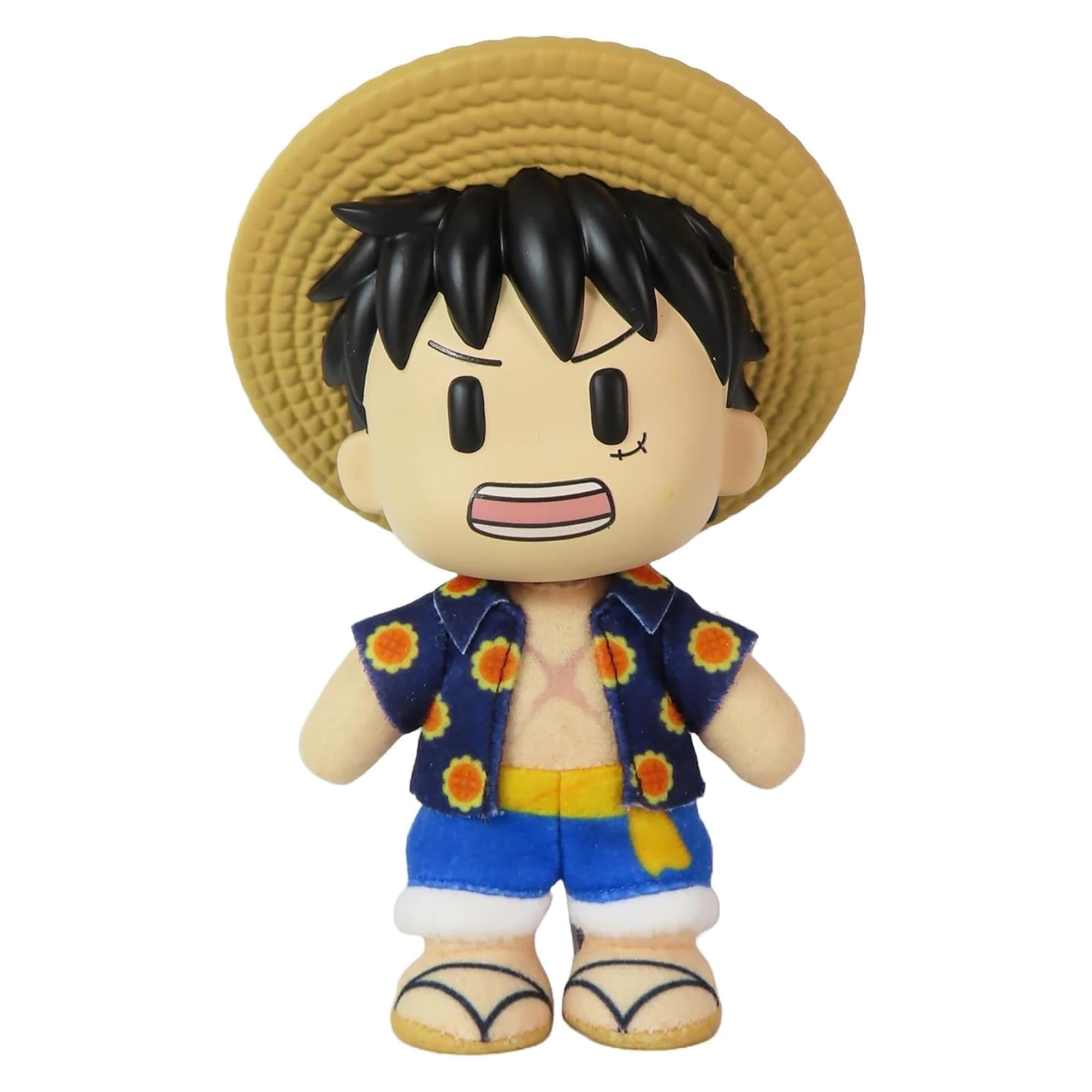 One Piece 871550 Luffy Roza Shirt FigureKey Plush Doll, Multi Color ...
