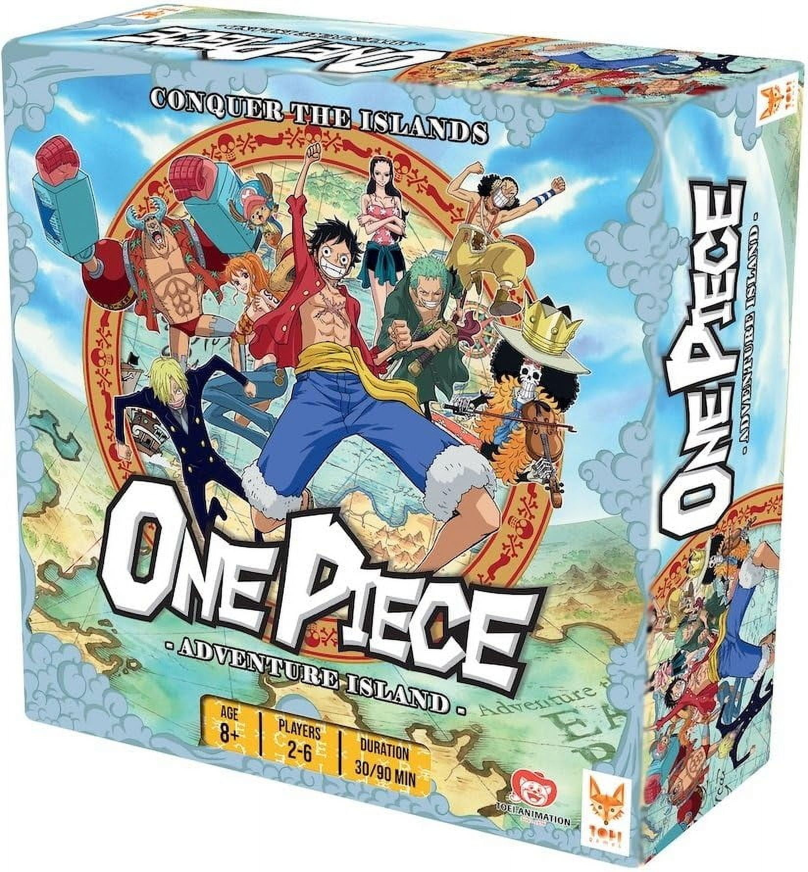 One Piece Adventure Island MMF7 | Board Game | from TOPI Games | Assemble Your Pirate Crew and ...