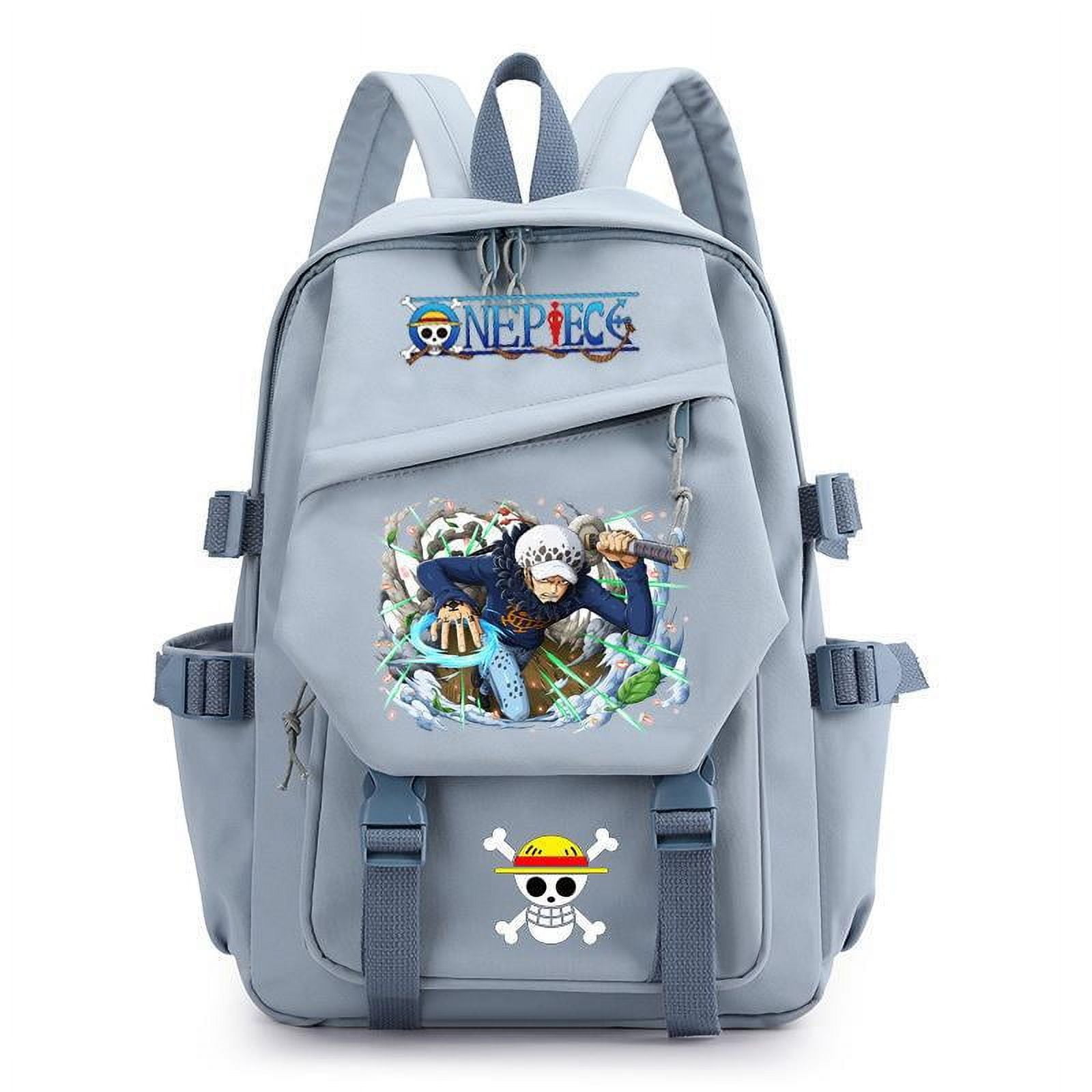 One Piece Anime Backpacks Cartoon Laptop Backpack Daypack 3D Printed ...
