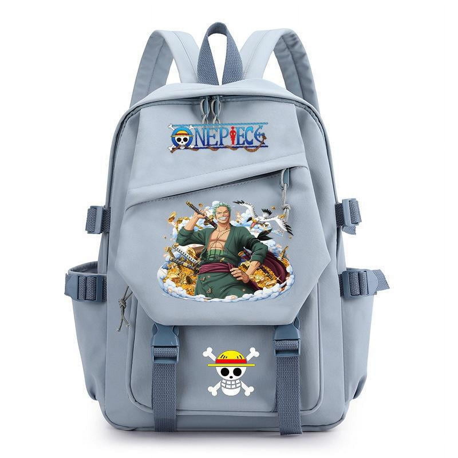 One Piece Anime Backpacks Cartoon Laptop Backpack Daypack 3D Printed ...