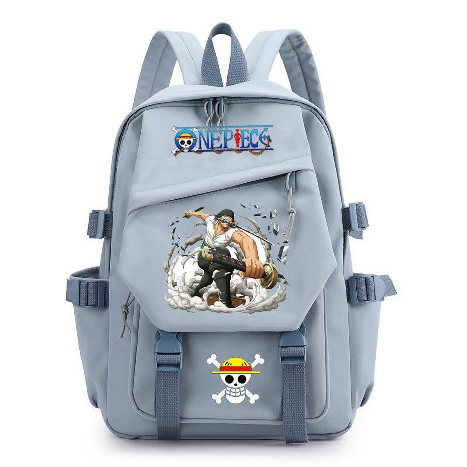 One Piece Anime Backpacks Cartoon Laptop Backpack Daypack 3D Printed ...