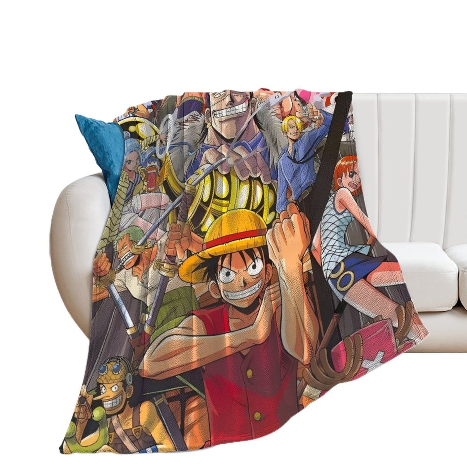 One Piece Anime Blanket Season Soft Throw Bed Blanket for Bed Sofa Home ...