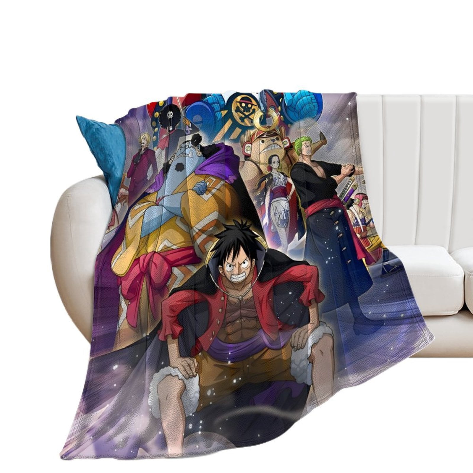 One Piece Anime Blanket Season Soft Throw Bed Blanket for Bed Sofa Home ...