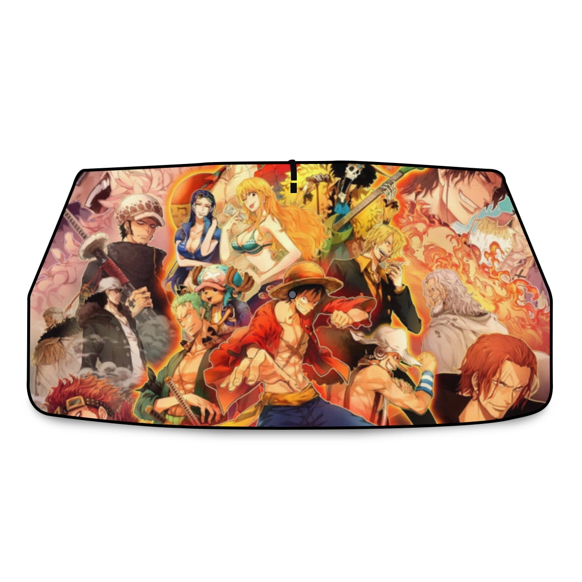 One Piece Anime Car Sun Visor Front Windshield Sun Visor Hard Visor ...