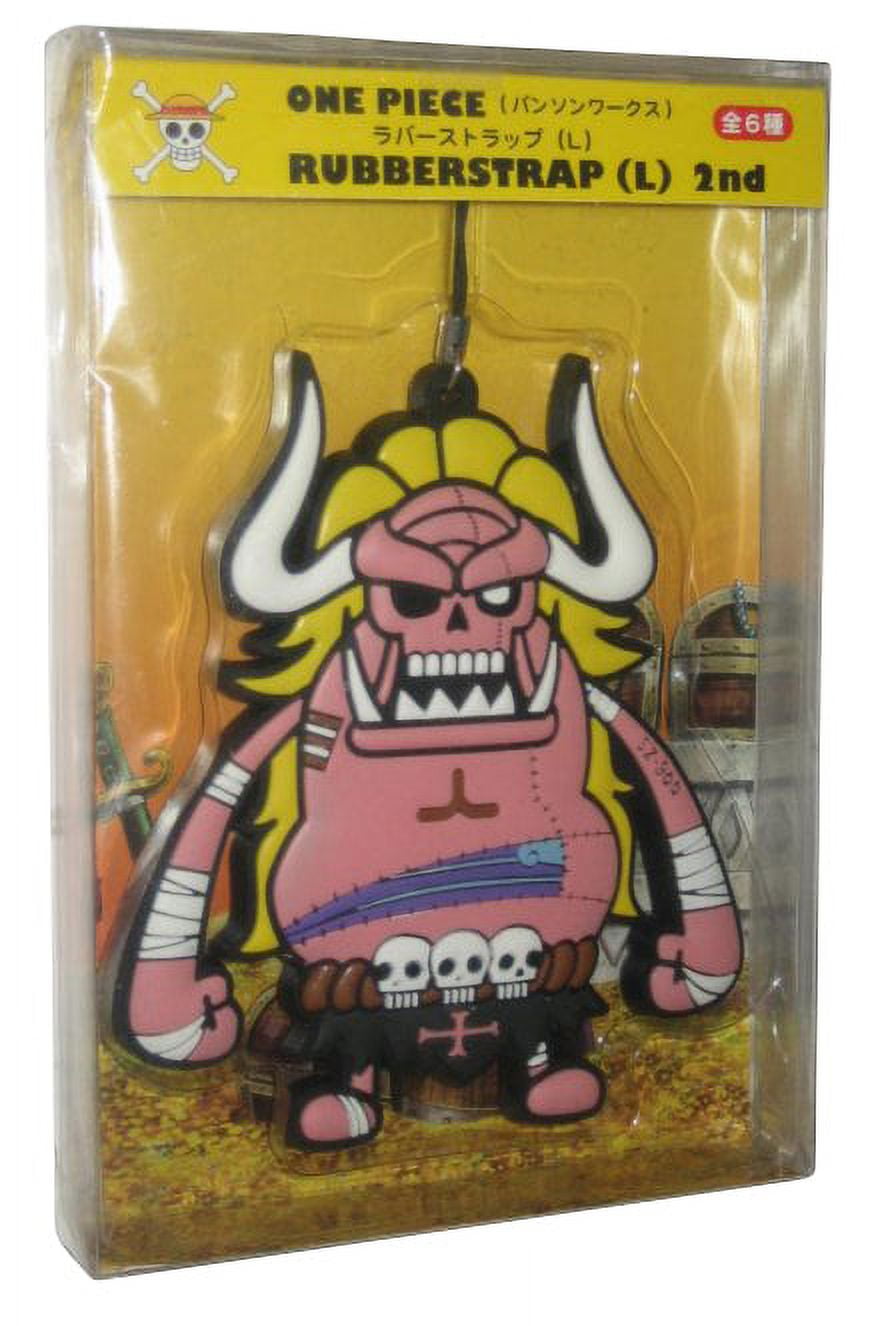 One Piece Anime Japan Import Rubber Strap Charm Keychain - Walmart.com