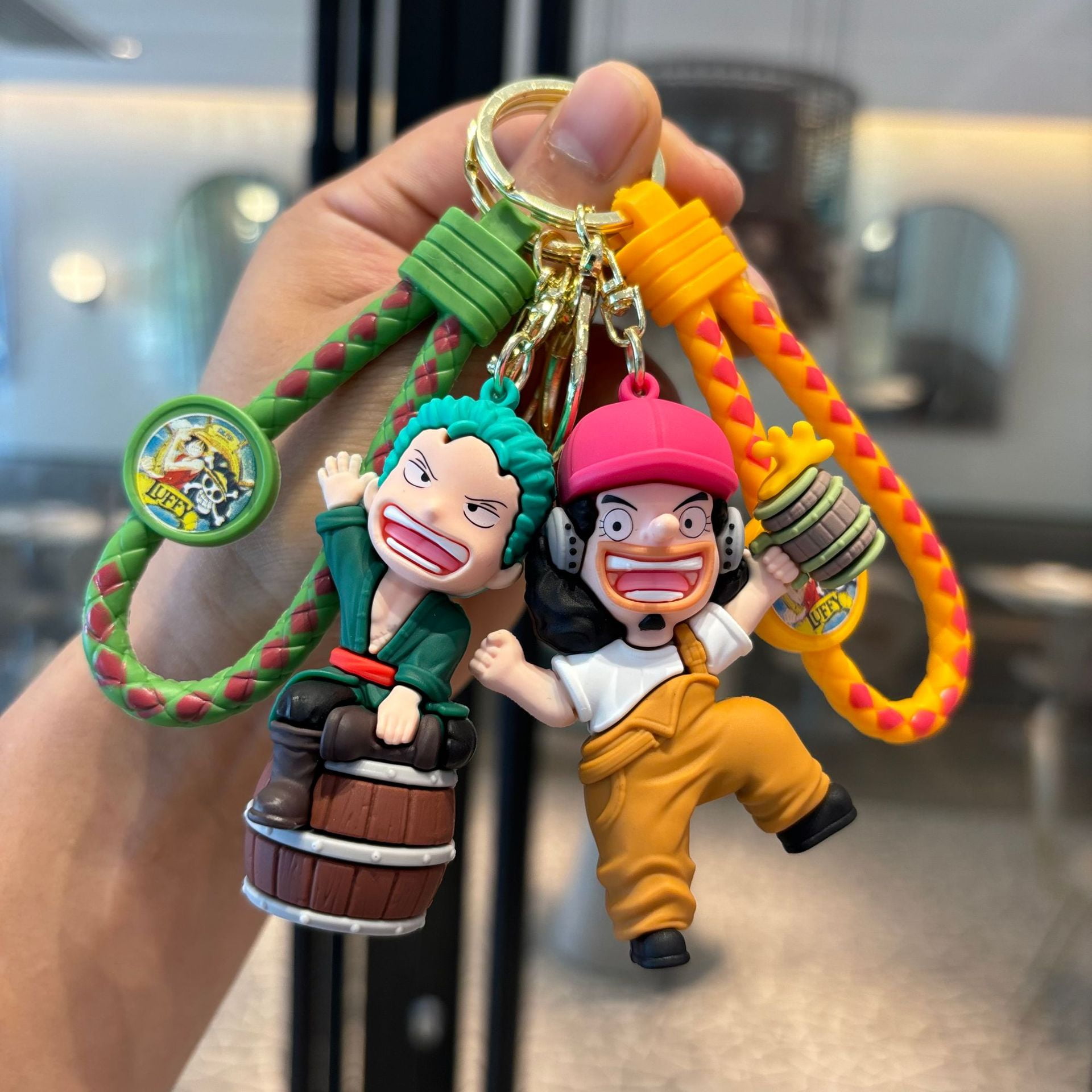 One Piece Anime Keychain, Accessories for Backpack, Handbag, Purse ...