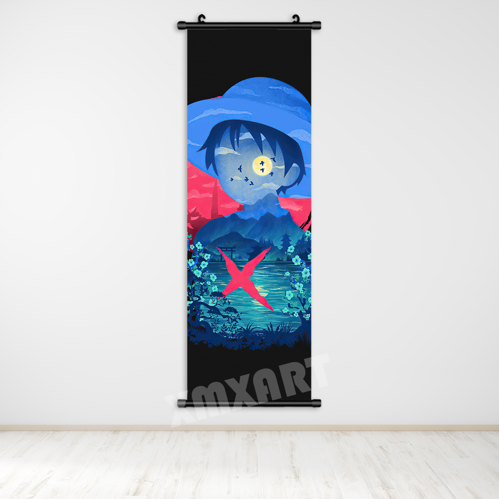 One Piece Anime Pictures Law Home Decor Prints Nami Wall Art Graffiti ...