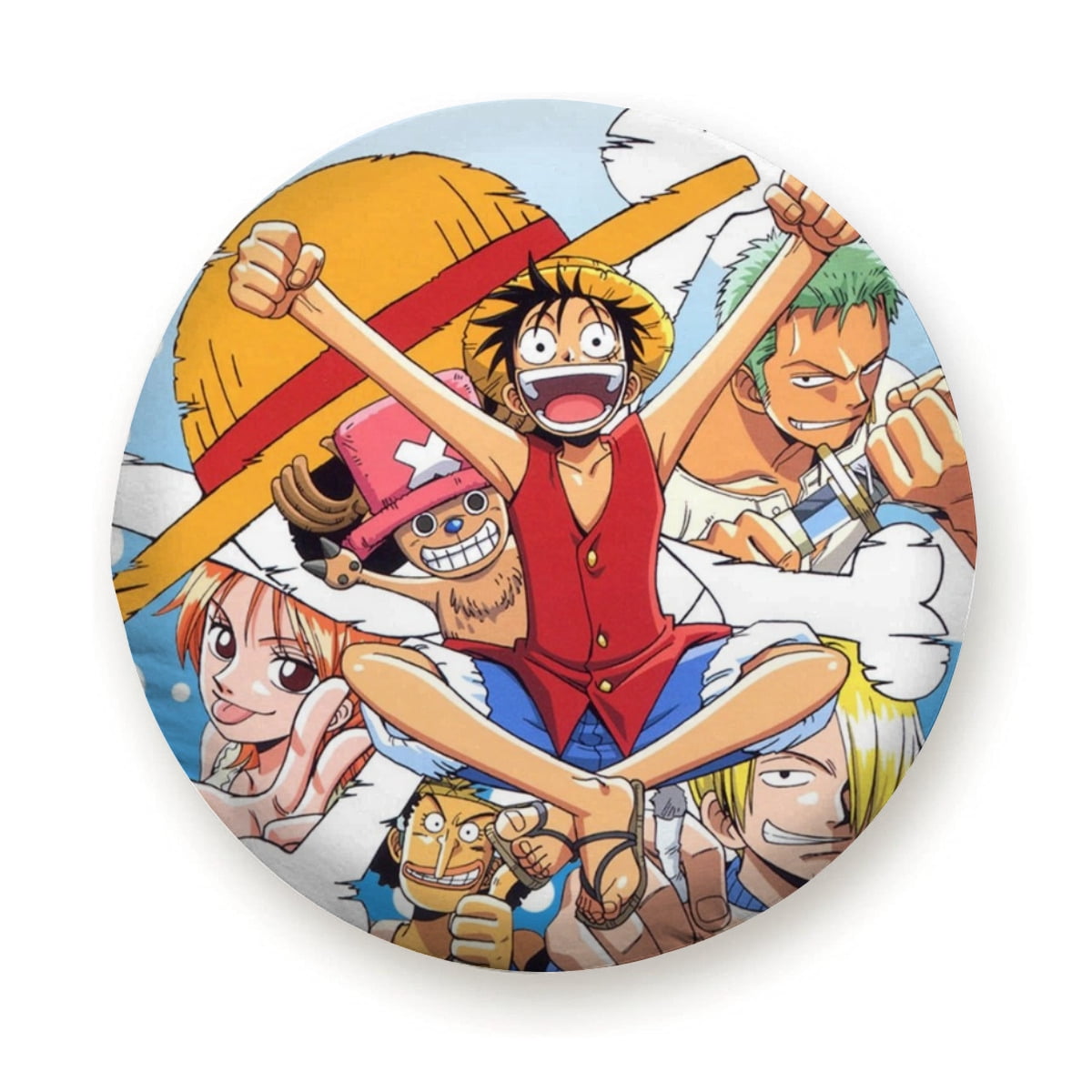 One Piece Anime Spare Tire Cover Universal Tire Cover Dustproof Tire ...