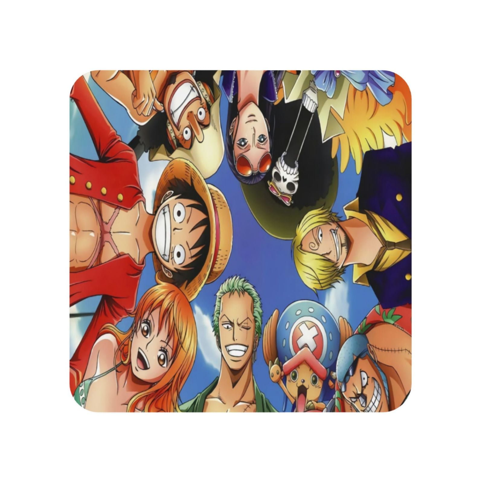 One Piece Anime Straw Hat Crew Fridge Magnets, Acrylic Magnetic ...