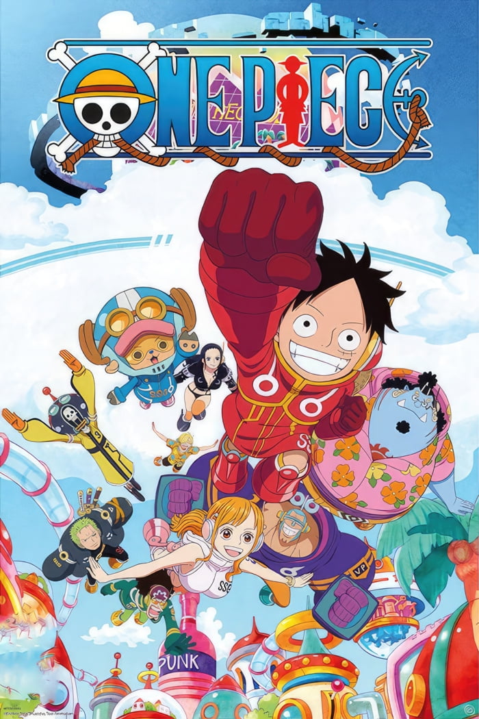 One Piece - Anime TV Show Poster (Egg Head) (Size: 24" x 36") - Walmart.com