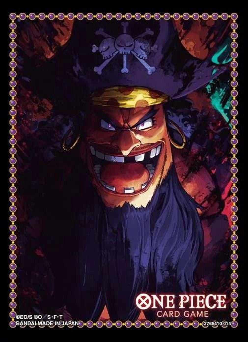 One Piece Assortment 10 Marshall D Teach Card Sleeves - Walmart.com
