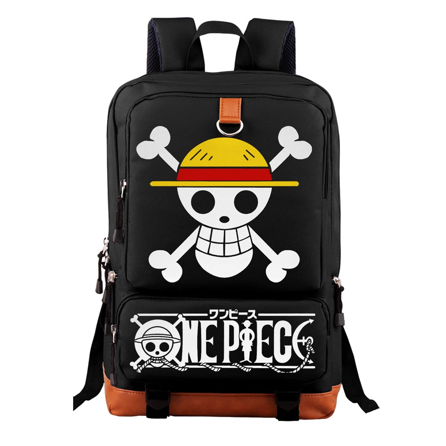 One Piece Backpack Anime Backpack Cartoon Laptop Backpack Fashion ...